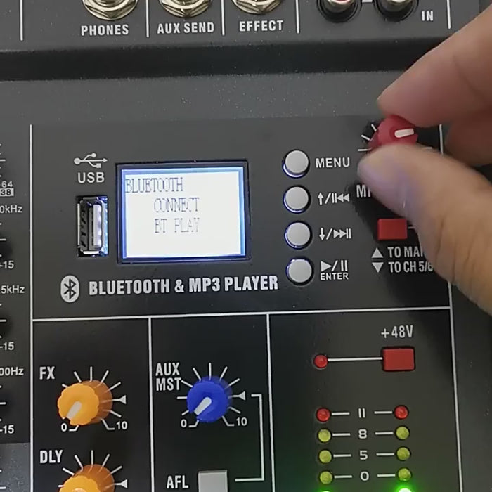 12 Channel Audio Mixer for DJ, Karaoke, Sound Mixing & More – HRIDZ