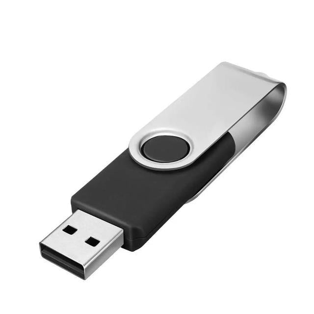 High-Speed 64G Rotating USB Flash Drive - Portable & Reliable